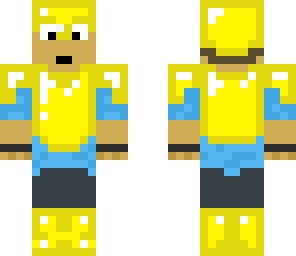 Man with BUDDER Armor | Minecraft Skin