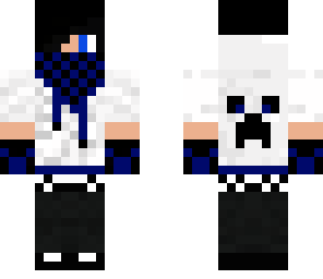 a cool black skin | Minecraft Skins