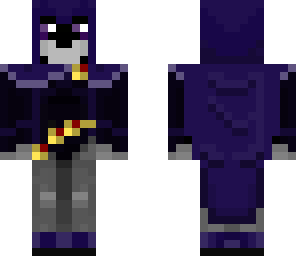 Raven Teen Titans | Minecraft Skin