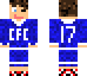 Chelsea FC with Shading | Minecraft Skin