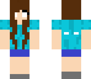 herobrine herobrine girl | Minecraft Skins