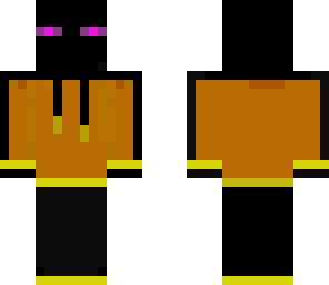 enderman oranje | Minecraft Skin