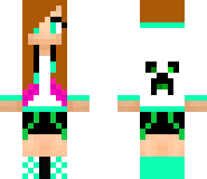 creeper chicka | Minecraft Skin