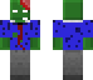 zombie azul | Minecraft Skin