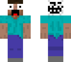 Shocked Steve | Minecraft Skin
