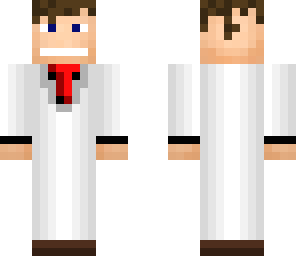 Man In White Suit | Minecraft Skin