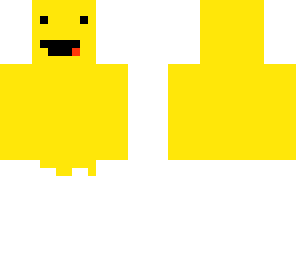 fantasma amarelo com fone | Minecraft Skin