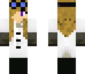 test scientist girl lady subject | Minecraft Skins