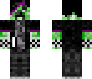Emo Creeper Gamer | Minecraft Skin