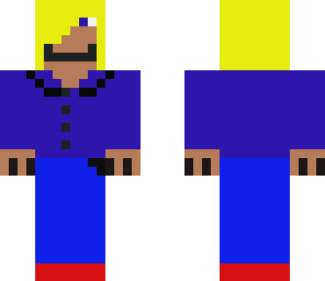 long haired guitarist | Minecraft Skin