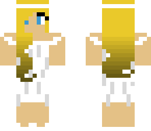 Flapper Girl with Blonde Hair | Minecraft Skin