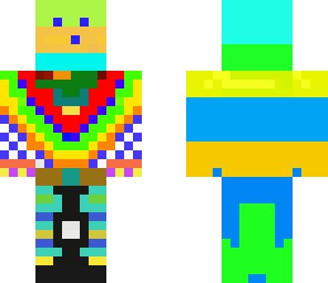 mr colourful | Minecraft Skin
