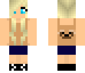 Blonde Sloth Girl | Minecraft Skin