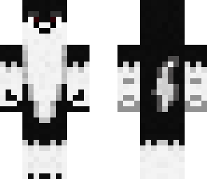 Wolf Furry Fursona Black Wolf | Minecraft Skins
