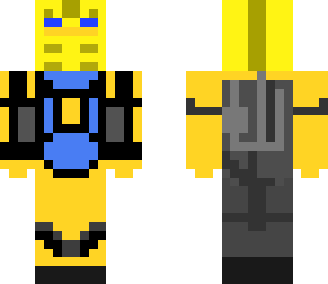 Bumblebee the transformer | Minecraft Skin