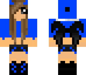 Blue Devil | Minecraft Skin
