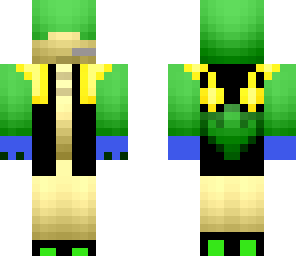 Cool Snivy | Minecraft Skin