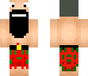 Bearded man in a kilt | Minecraft Skin