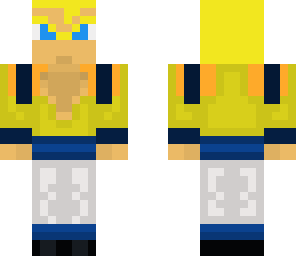 Ascended SSJ4 Gogeta | Minecraft Skin