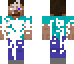 glitched steve | Minecraft Skins