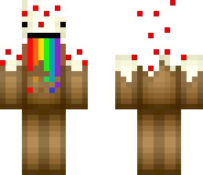 Minecraft Derp Cake Skin