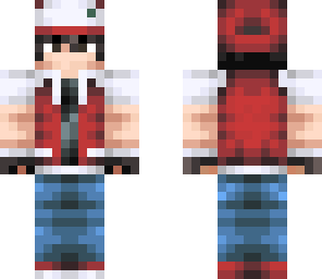 Red Pokemon | Minecraft Skin