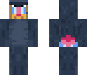 Mandrill Baboon Minecraft 360 Edition | Minecraft Skin