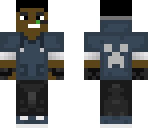 Black Gamer | Minecraft Skin