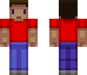 Blocky Steve version 2 | Minecraft Skin