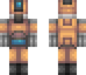 claptrap | Minecraft Skins