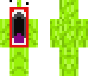 crazy frog | Minecraft Skin