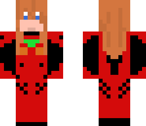Asuka Evangelion Minecraft Skins
