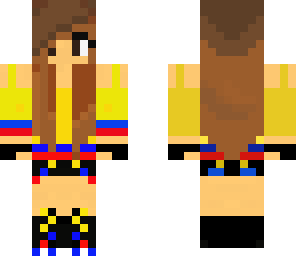 Colombiana | Minecraft Skin