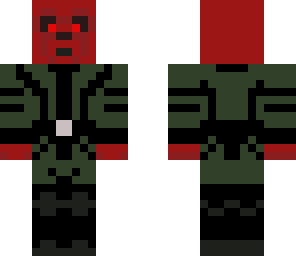 The Red Skull | Minecraft Skin