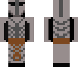 Steel plate armor | Minecraft Skin