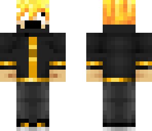 Keralis style GoldSolace | Minecraft Skin