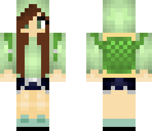 Turtle Girl | Minecraft Skin