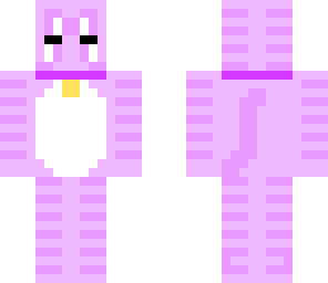 Purple Cat villager | Minecraft Skin