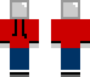 Iron Block Skin Template | Minecraft Skin