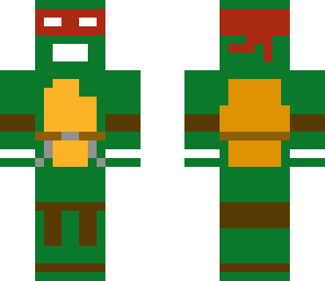Raphael teenage mutant ninja turtles | Minecraft Skin