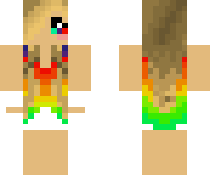 Rainbow Gamer | Minecraft Skin