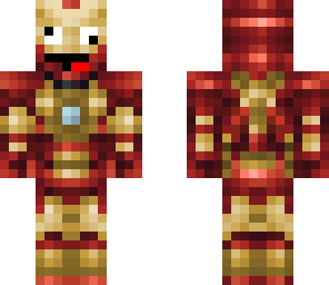 derp iron man | Minecraft Skin
