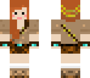 Horse Girl KF CupQuake | Minecraft Skin