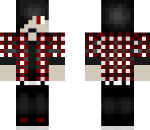 Vamp boy red eyes | Minecraft Skin