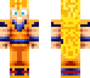 goku ssj3 | Minecraft Skin
