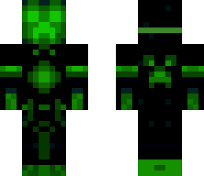 creepy verde | Minecraft Skin