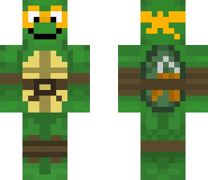 TMNT Mikey | Minecraft Skin