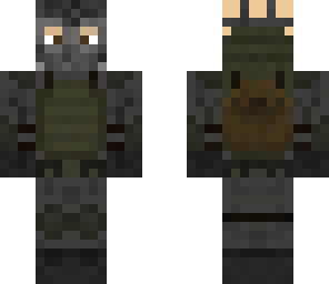 Gas Mask | Minecraft Skin
