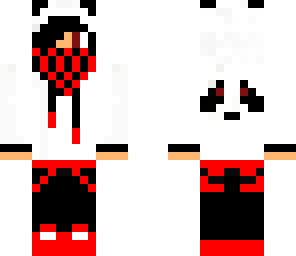 Panda Demon | Minecraft Skin