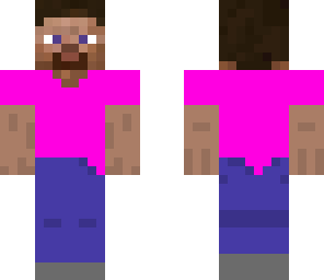 PINK STEVE | Minecraft Skin